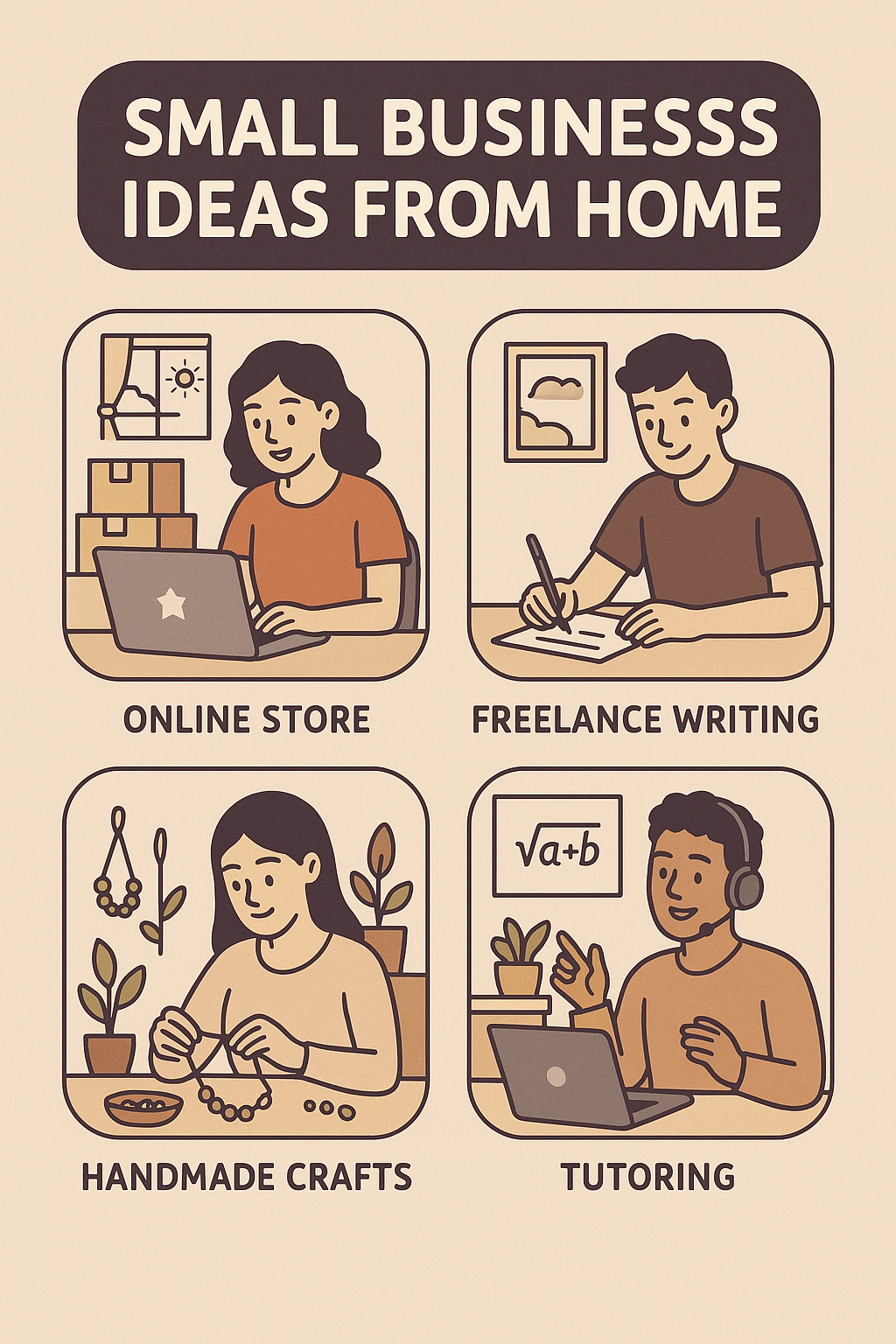 Small Business Ideas from Home: My Journey to Success